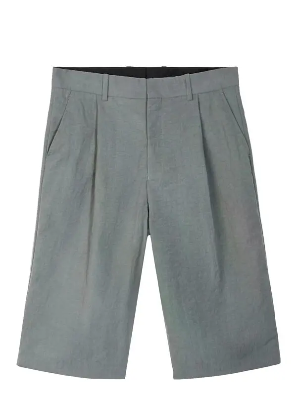 Camper Pleated Tailored Shorts - Grey