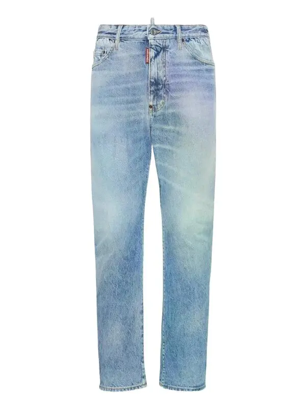Dsquared2 Logo-patch Jeans - Blue
