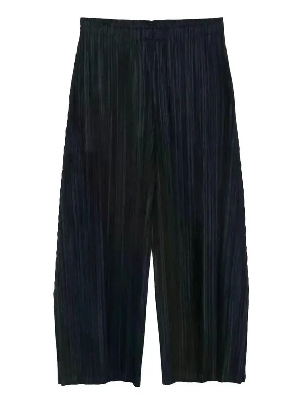Issey Miyake Pleated Trousers - Blue
