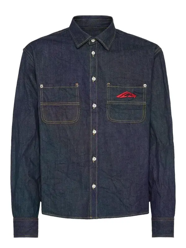 Dsquared2 Icon Denim Shirt - Blue