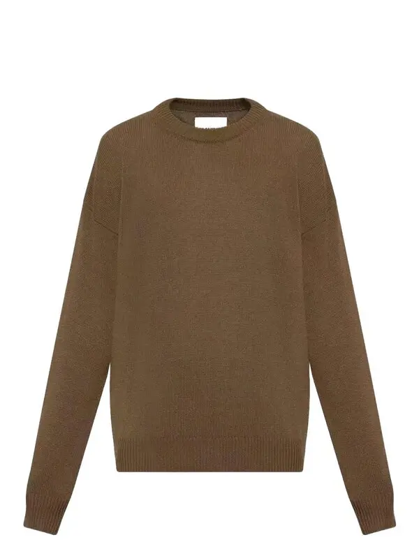 JIL SANDER Crew-neck Sweater - Brown