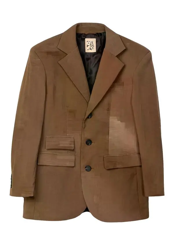 Camper Single-breasted Blazer - Brown