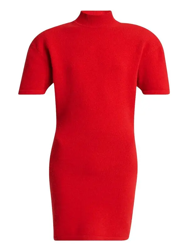Jacquemus The Castagna Knit Dress - Red