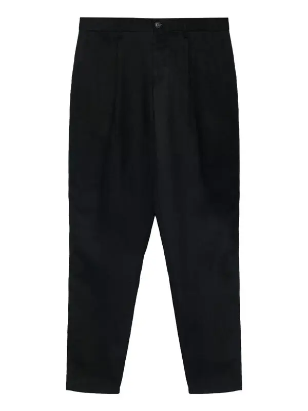 Canali Linen Trousers - Blue