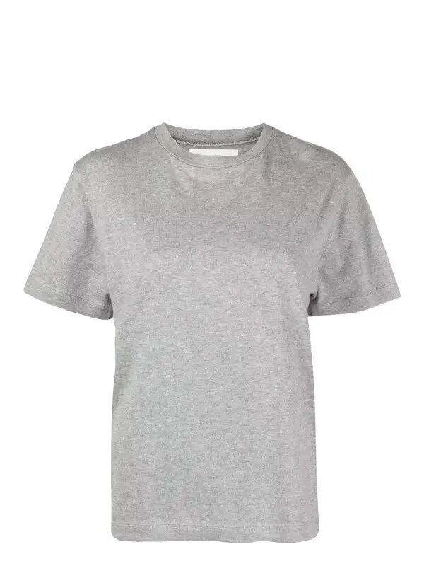 Extreme Cashmere Short-sleeve Cashmere T-shirt - Grey