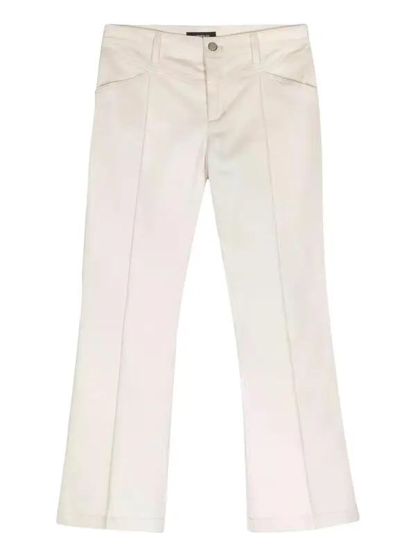 Barbara Bui Cropped Flared Trousers - Neutrals