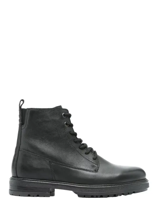 Marc O'polo Leather Biker Boots - Black