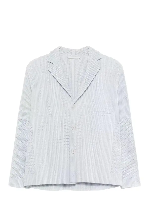 Issey Miyake Single-breasted Blazer - Grey
