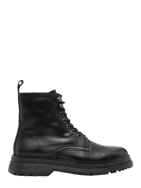 Marc O'polo Leather Biker Boots - Black