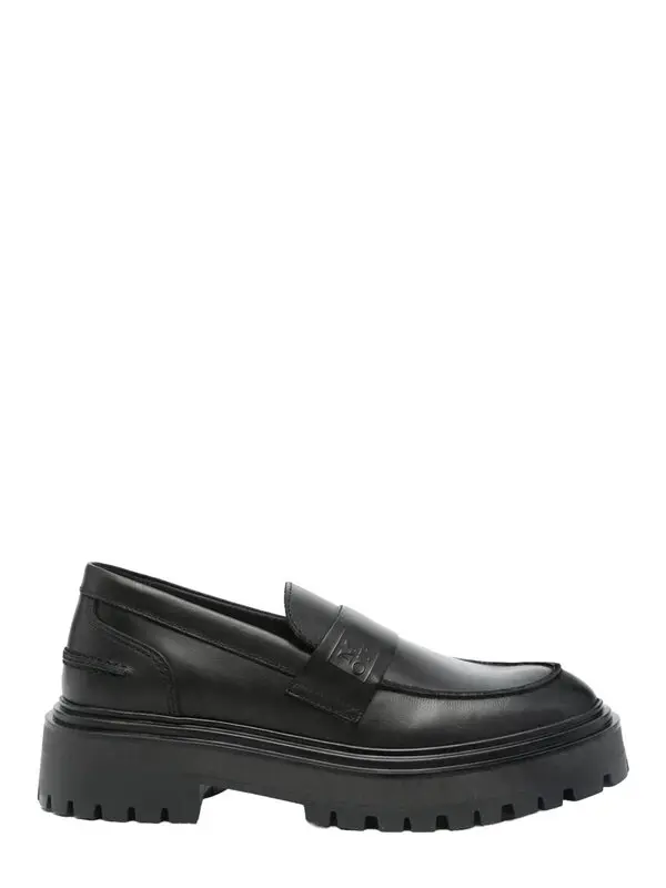 Marc O'polo 40mm Leather Loafers - Black