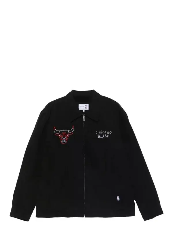 Maison Labiche X Nba Chicago Bulls La Roch Jacket - Black