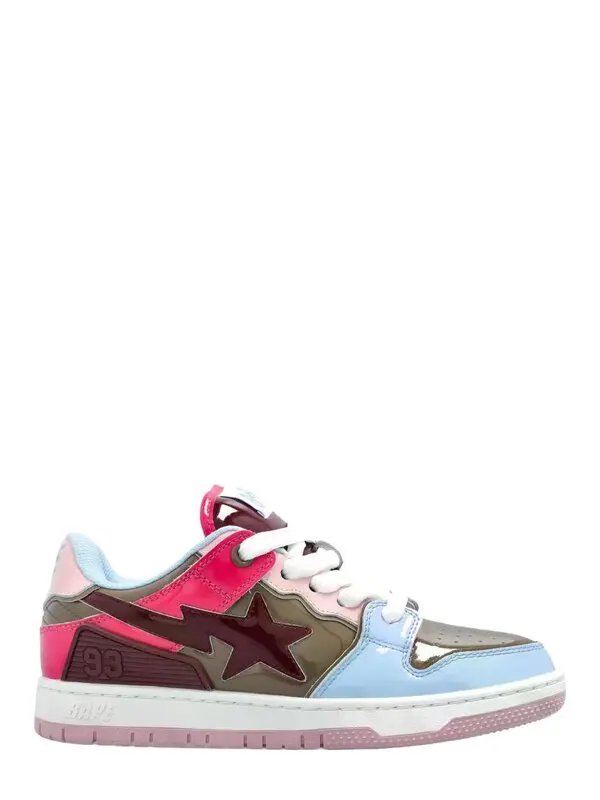 A BATHING APE Sk8 Sta Sneakers - Blue