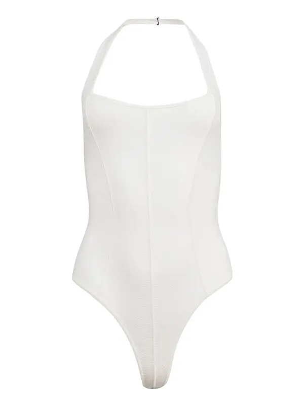 Fleur Du Mal Sofia Bodysuit - Ivory