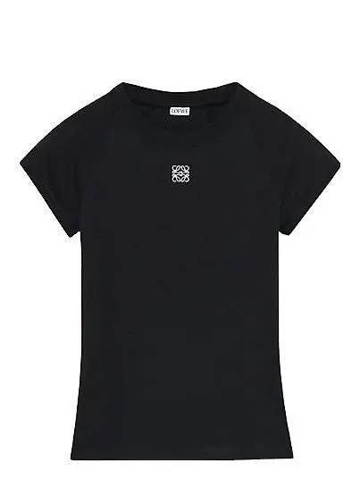 Loewe Slim-fit Cotton-jersey T-shirt - Black