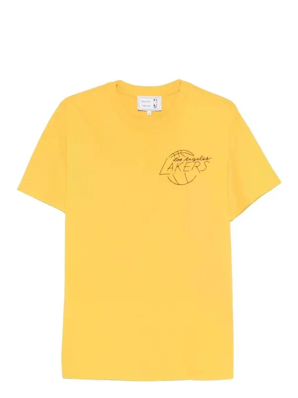 Maison Labiche X Nba Los Angeles Lakers T-shirt - Yellow