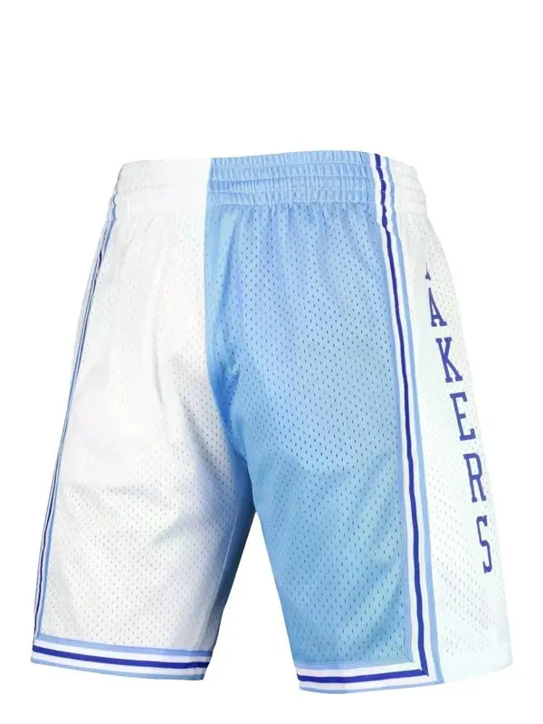 Mitchell & Ness Nba La Lakers 1996 Split Swingman Shorts - Blue