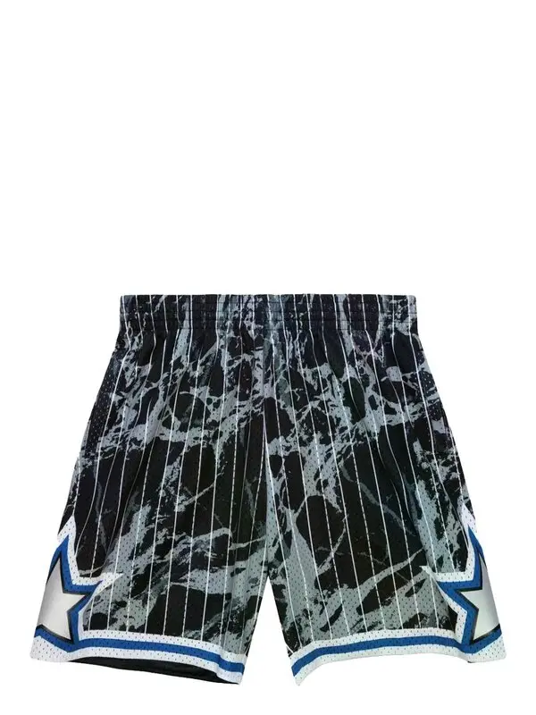 Mitchell & Ness X Orlando Magic 1994 Team Marble Swingman Shorts - Black