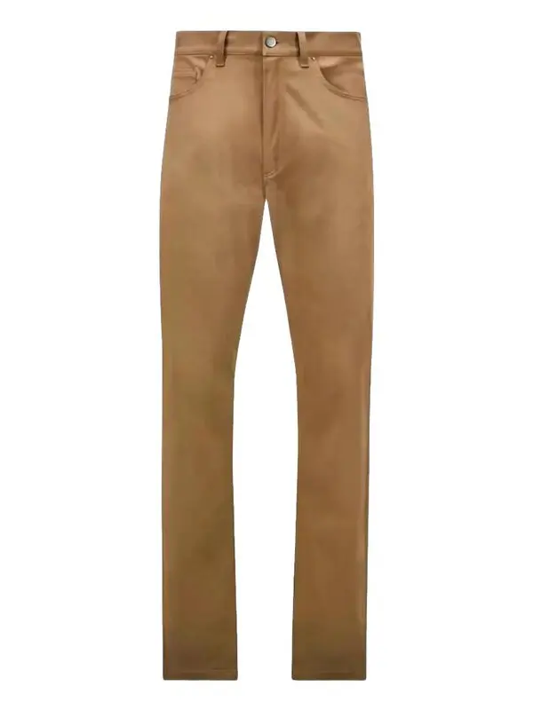 Moncler Cotton Trousers - Brown
