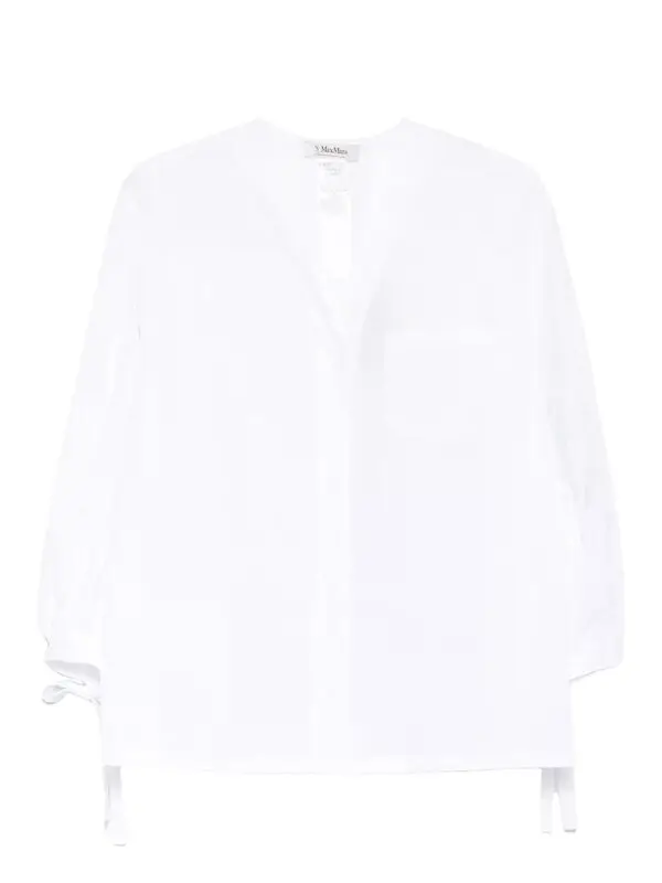 Max Mara Cotton Shirt - White
