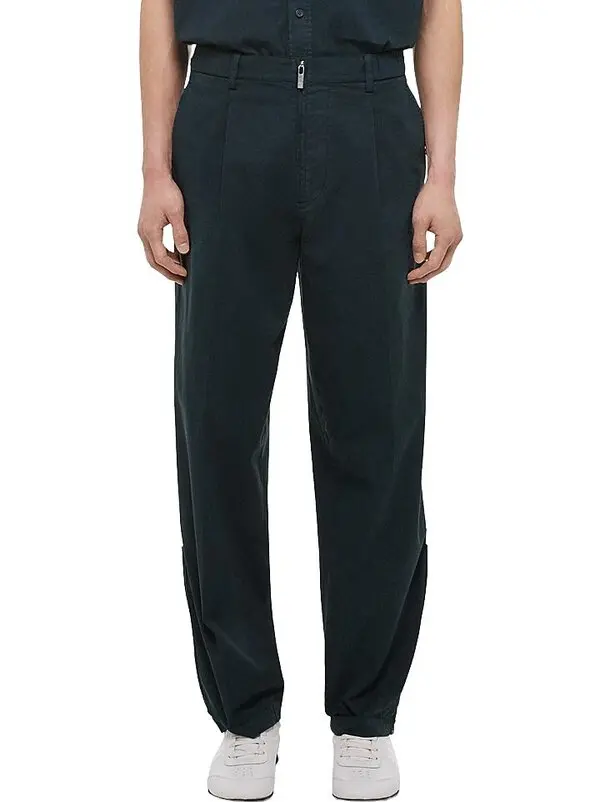 Helmut Lang Relaxed Fit Cargo Zoot Pants - Pine