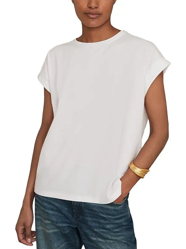 REISS Crewneck T-shirt - White
