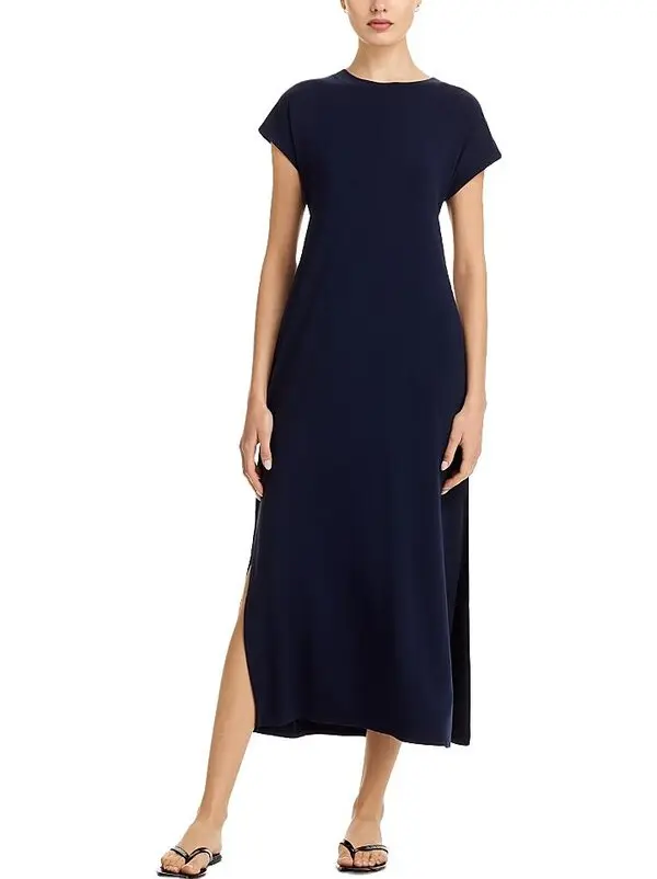 Eileen Fisher Tie Back Maxi Dress - Ink