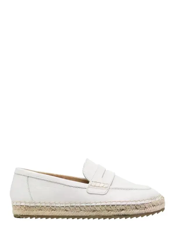 Marc O'polo Leather Espadrilles - White
