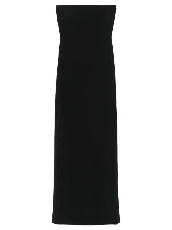 Solace London Off-shoulder Gown - Black