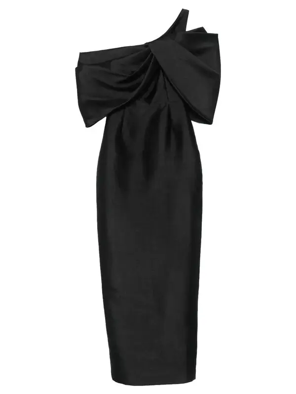 Solace London Off-shoulder Dress - Black