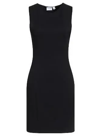 VILA Mini Dress In Tencel And Recycled Polyester - Black