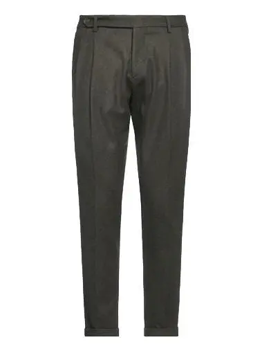 MESSAGERIE Flannel Tapered Leg Trousers - Green