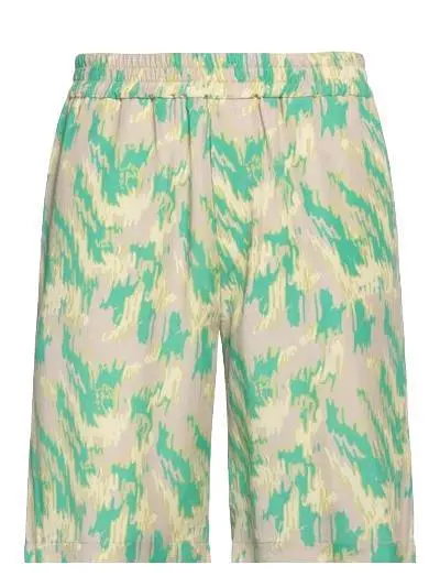 ROBERTO COLLINA Bermuda Shorts - Green
