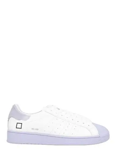 D.a.t.e. Lilac Leather Low-top Sneakers - Purple