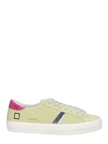 D.a.t.e. Light Leather Sneakers - Green