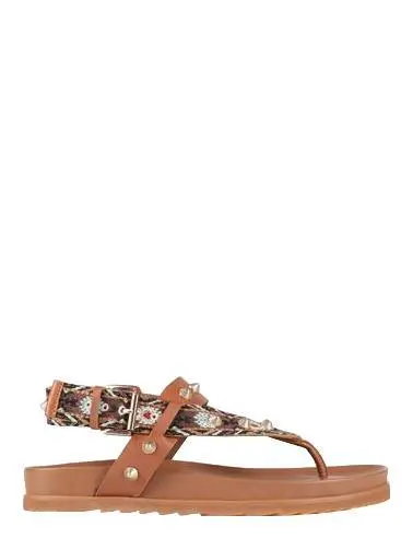 Ash Thong Sandals - Camel