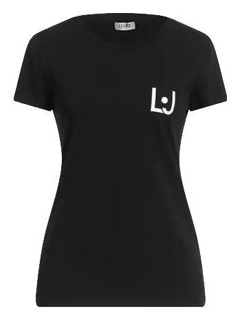 LIU •JO T-shirt With Logo - Black