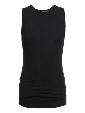 Isabel Benenato Tank Top Size Cotton, Modal - Black