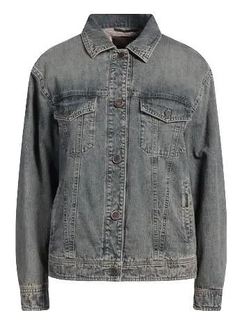 MOORER Denim Trucker Jacket - Blue