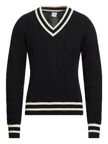Aspesi Knitted Cotton Sweater - Black