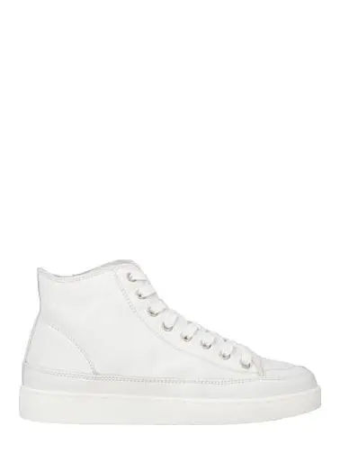 PATGOA Leather High-top Sneakers - White