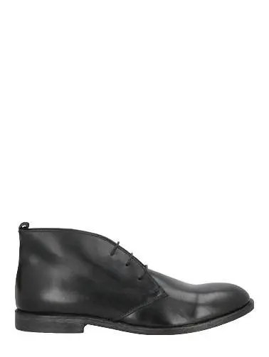 Moma Ankle Boots In Calfskin - Black
