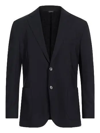 TOMBOLINI Blazer Midnight Size Virgin Wool, Elastane - Blue