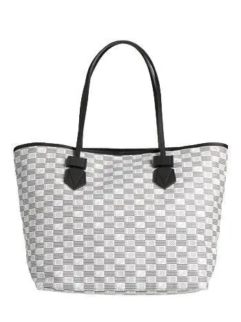 MOREAU PARIS Saint Tropez Maxi Tote Handbag - White