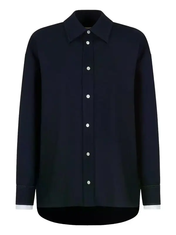 Marni Virgin-wool Shirt - Blue