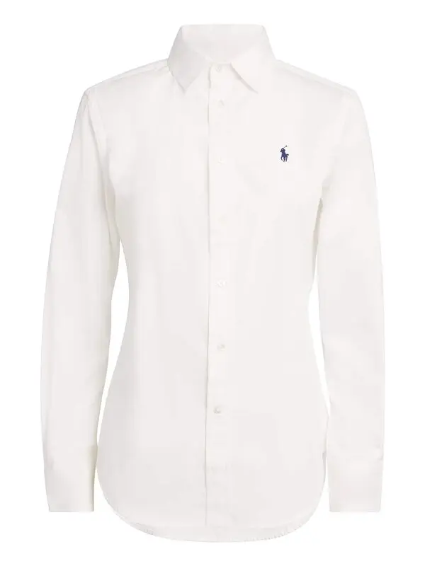 Polo Ralph Lauren Polo Pony Long-sleeve Shirt - White
