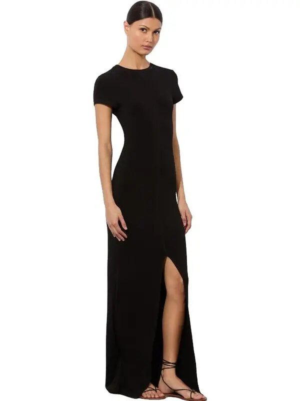 Alice + Olivia Delora Two Way Maxi Dress - Black
