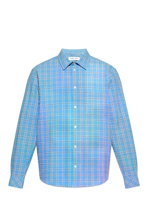 SAMSOE SAMSOE Sadamon Shirt - Blue
