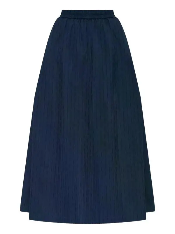 SAMSOE SAMSOE Satina Pleated Skirt - Blue