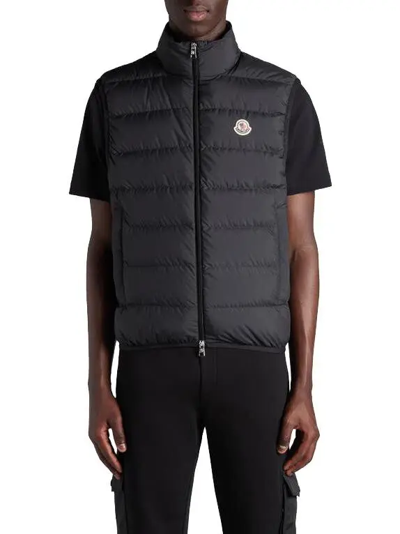 Moncler Contrin Down Puffer Vest - Black