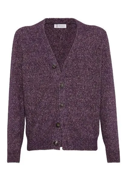 Brunello Cucinelli Buttoned Cardigan - Burgundy